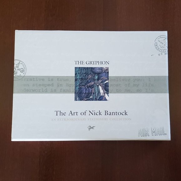 Nick Bantock | Office | The Art Of Nick Bantock Gryphon Stationery ...